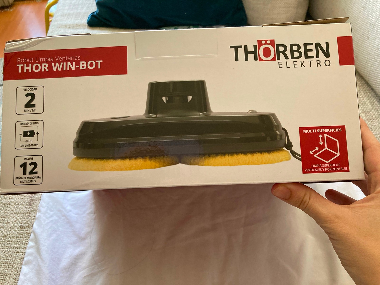 Robot Limpia Vidrios Thor Win Bot - Vende y compra artículos de segunda ...