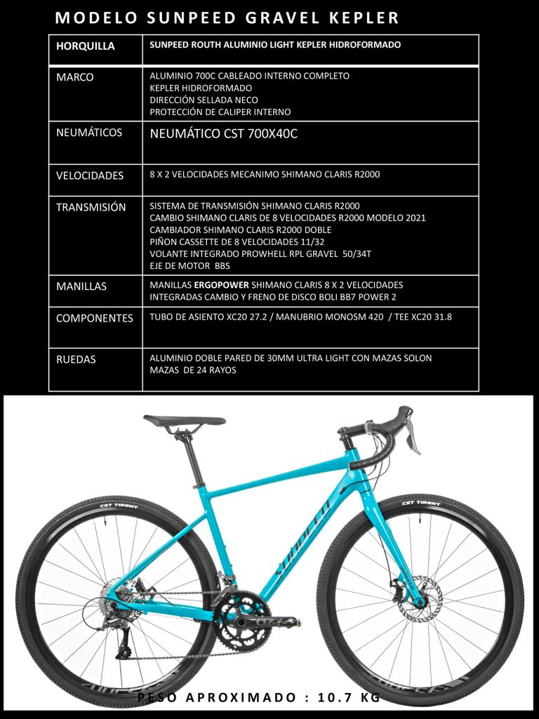 Bicicleta gravel Sunpeed modelo Kepler - Vende y compra artículos de ...