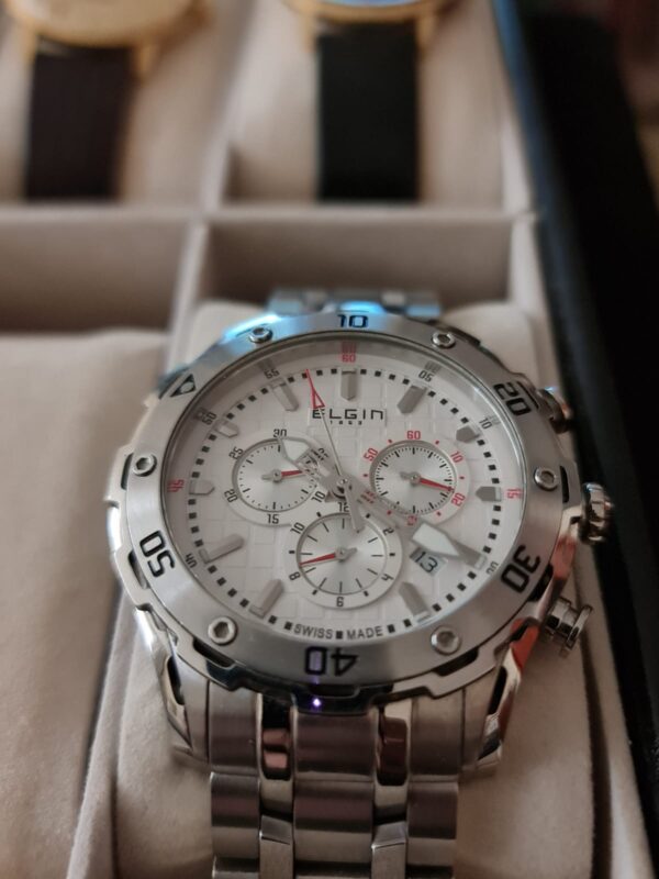 Reloj Elgin Swiss Chronograph Easy Garage Sales Easy Garage Sales