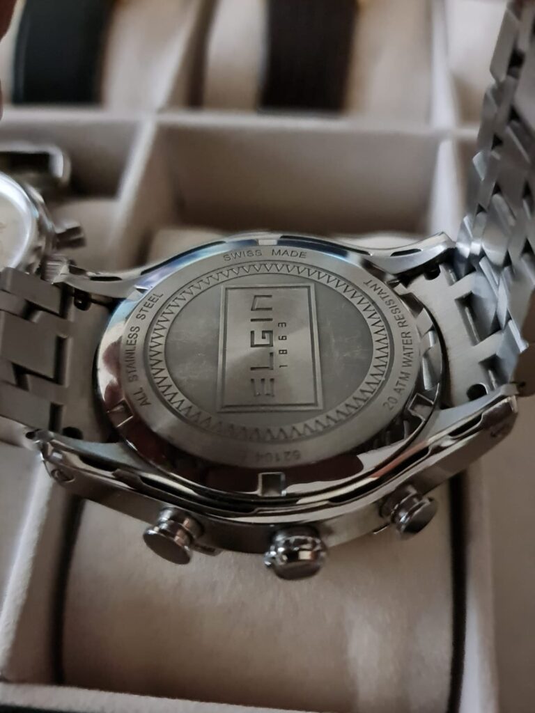 Reloj Elgin Swiss Chronograph Easy Garage Sales Easy Garage Sales