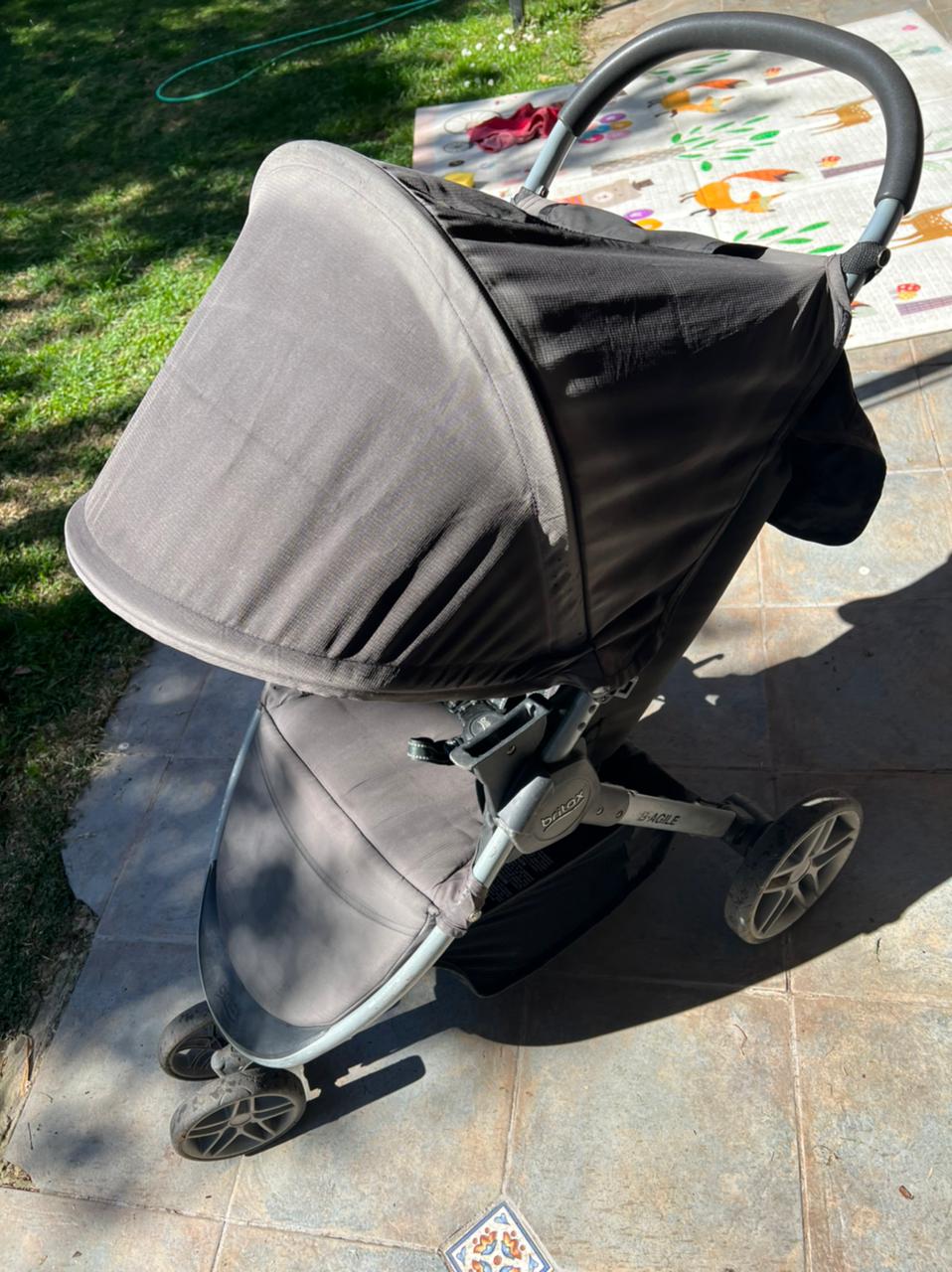 Coche Britax Travel System B-Agile con huevo con isofix Easy Garage ...