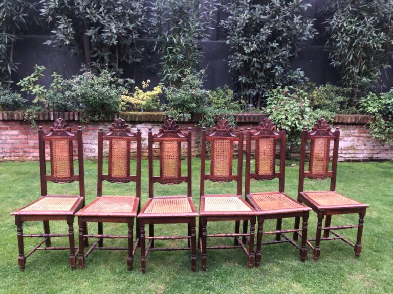 Sillas coloniales madera y junco Easy Garage Sales Easy Garage Sales