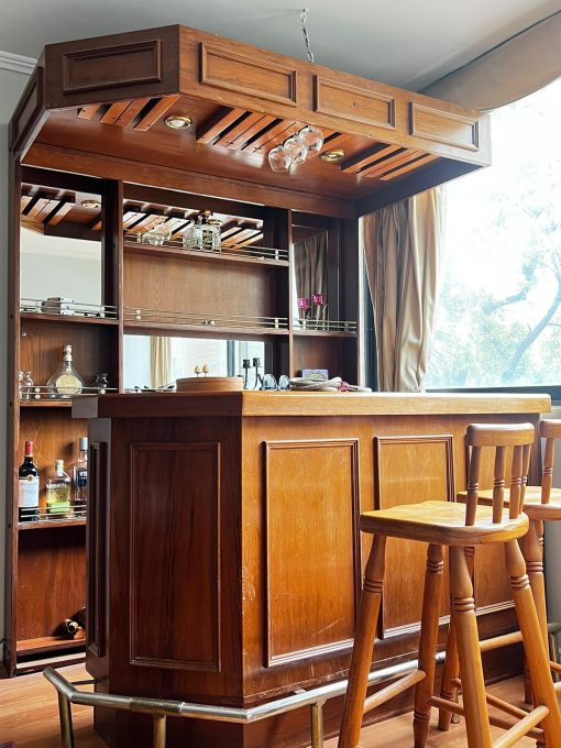 Mueble bar madera con 3 pisos Easy Garage Sales Easy Garage Sales