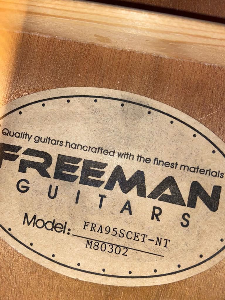 Guitarra electro acústica Freeman Easy Garage Sales Easy Garage Sales