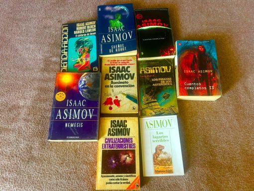 Colección 9 libros Isaac Asimov Easy Garage Sales Easy Garage Sales