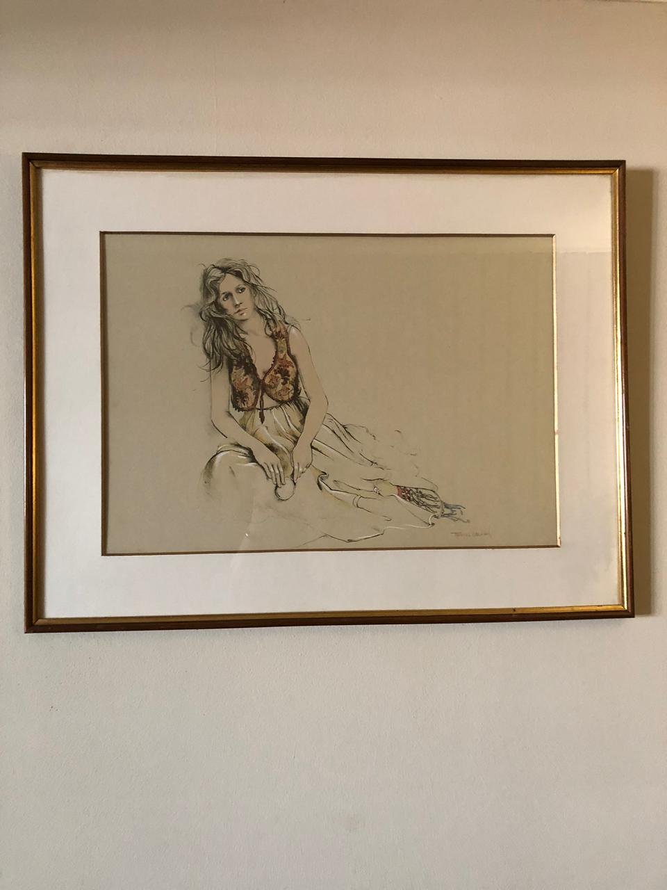 Cuadro mujer de Thomas Daskam Easy Garage Sales Easy Garage Sales