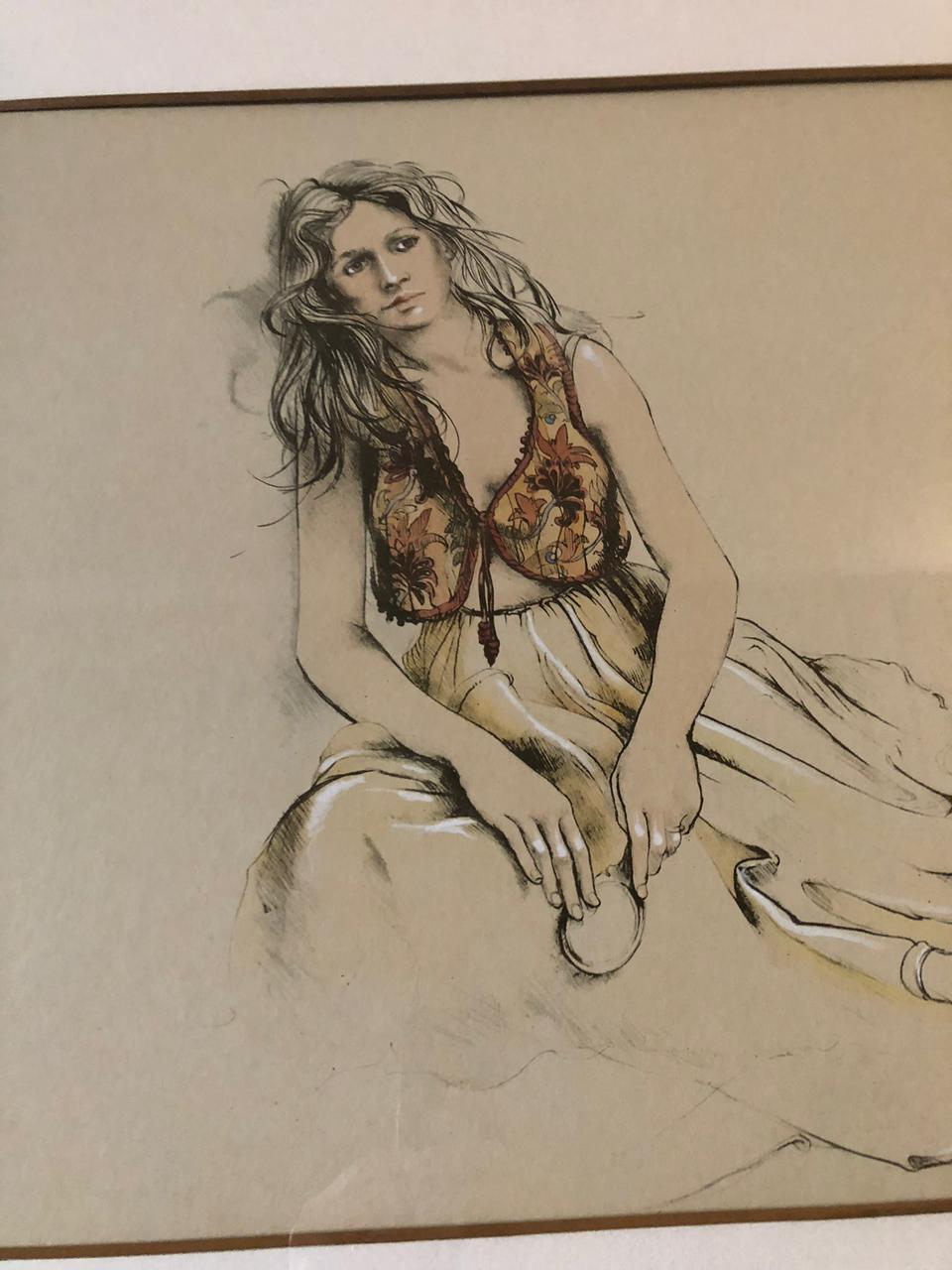 Cuadro mujer de Thomas Daskam Easy Garage Sales Easy Garage Sales