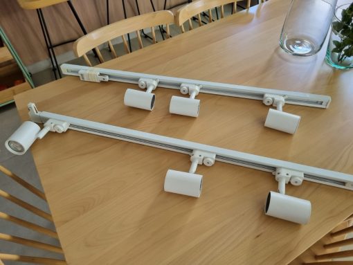 Lámparas de techo rieles con 3 focos Interlight Easy Garage Sales Easy ...