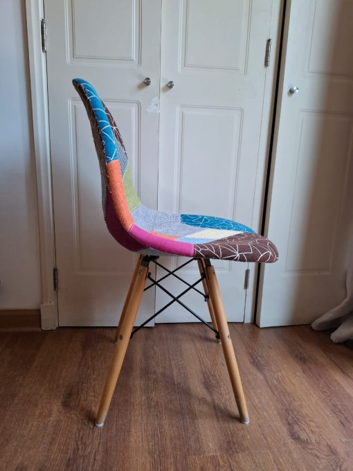 Silla Eames patchwork Easy Garage Sales Easy Garage Sales