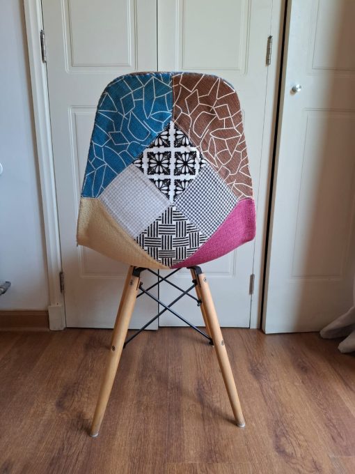 Silla Eames patchwork Easy Garage Sales Easy Garage Sales