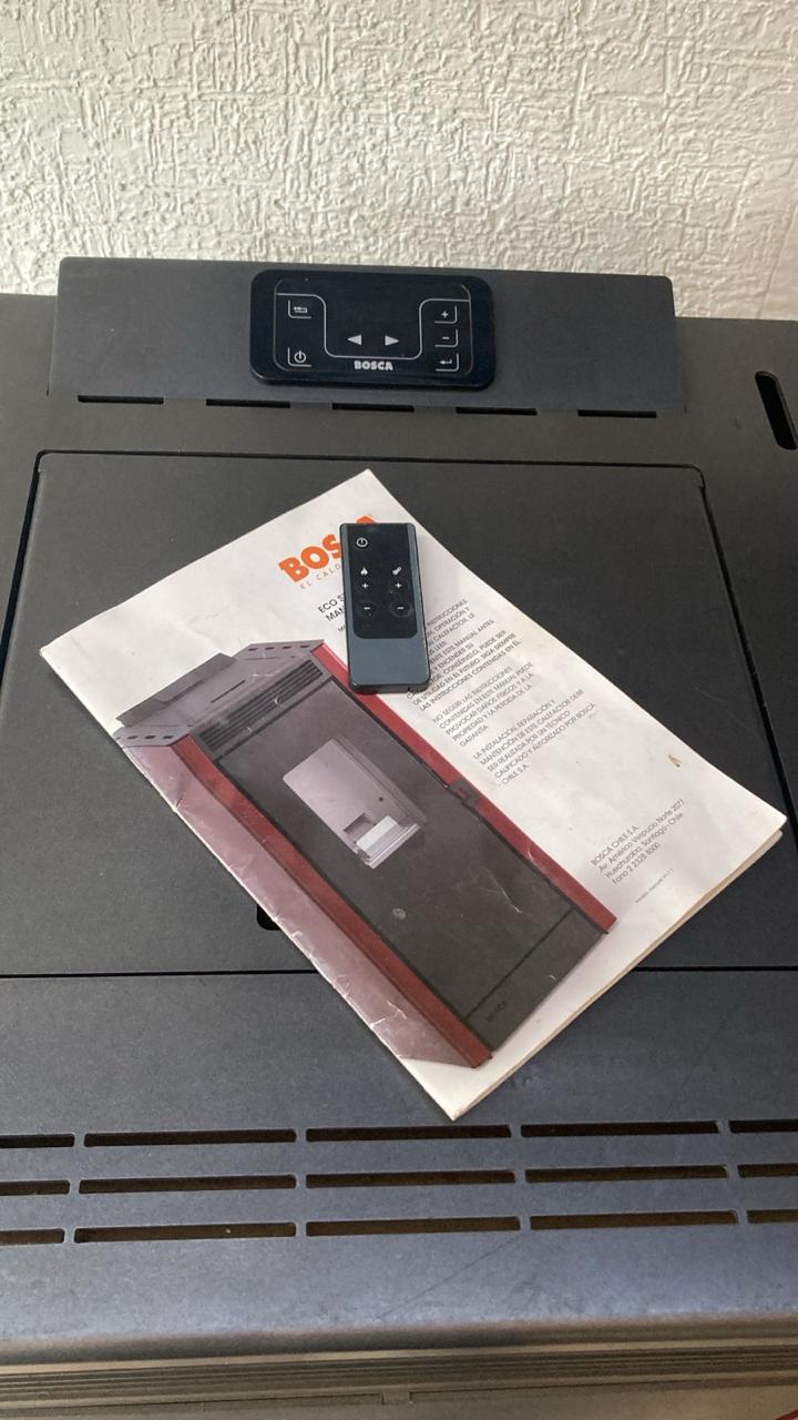 Estufa calefactor Pellet Bosch Eco Smart Plus Burdeo - Vende y compra ...