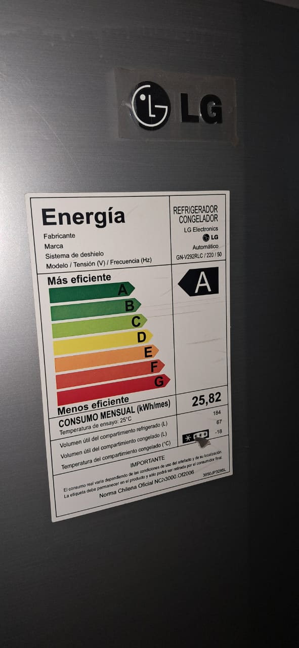 Refrigerador No Frost LG 290 Lts Easy Garage Sales Easy Garage Sales