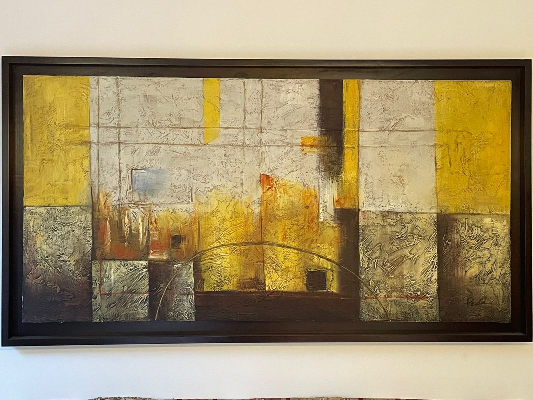 Cuadro abstracto artista internacional Easy Garage Sales Easy Garage Sales