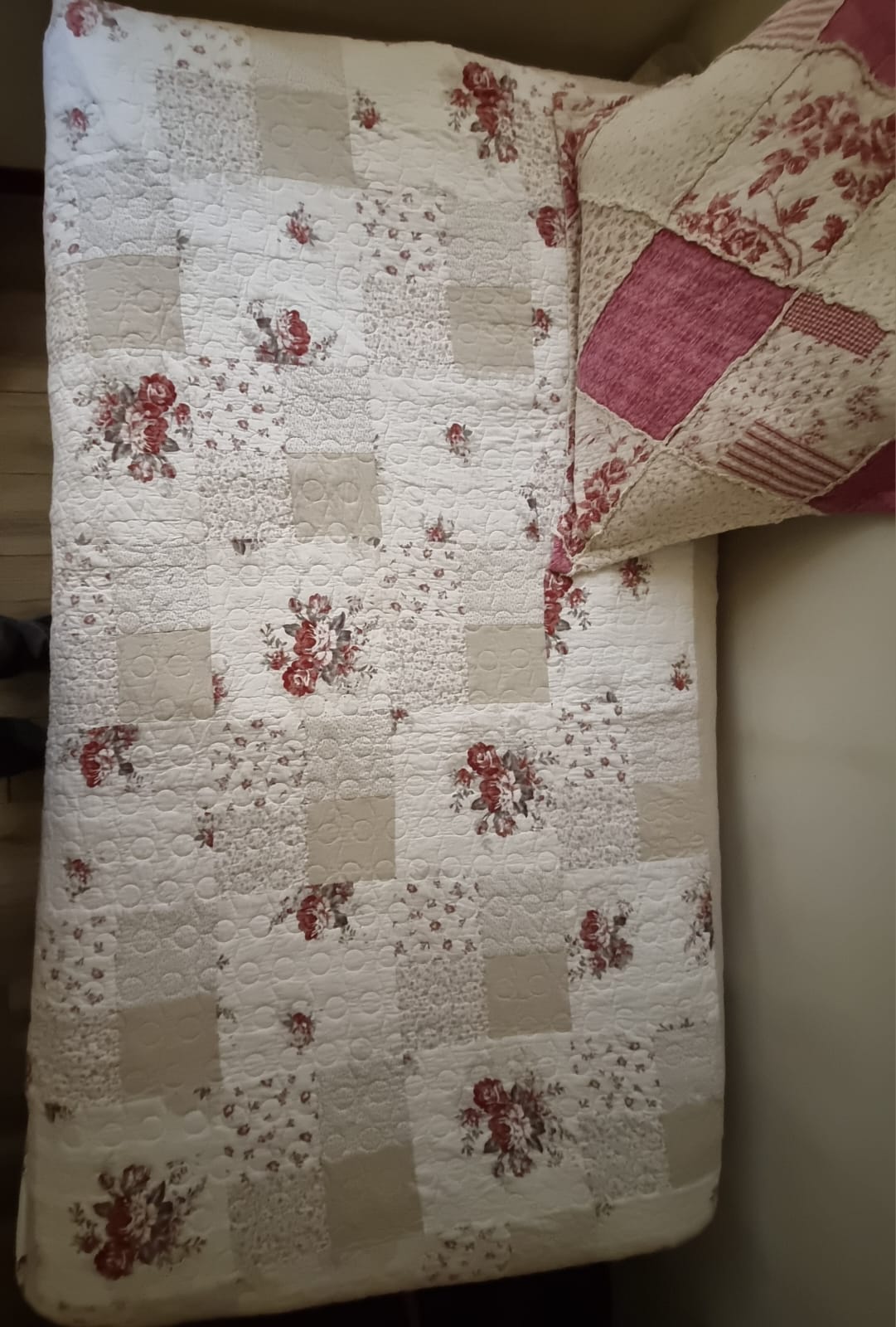 Cubrecama 1.5 plazas reversible Patchwork - Vende y compra artículos de segunda mano