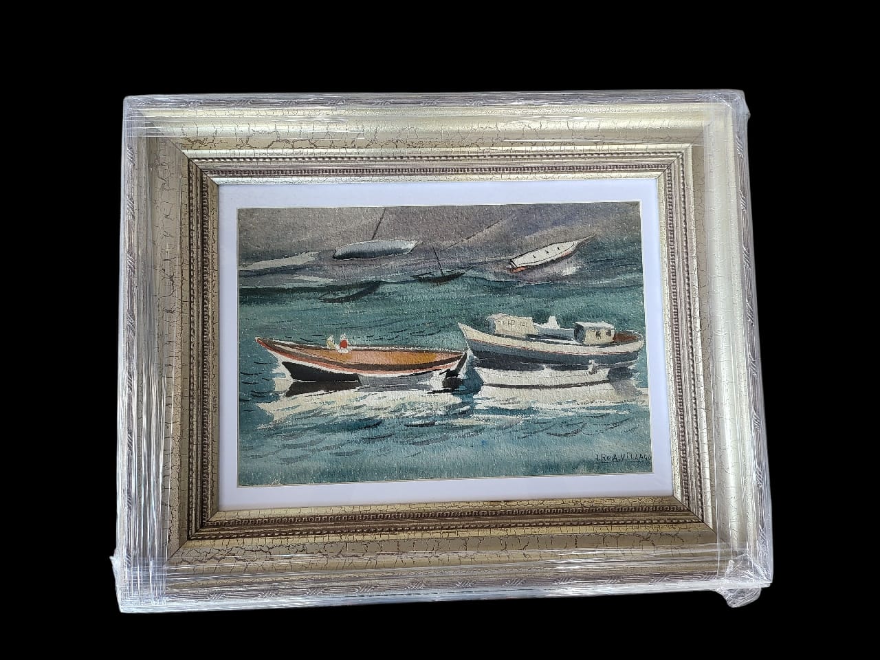 Cuadro lanchas pesqueras Isabel Roa - Vende y compra artículos de ...