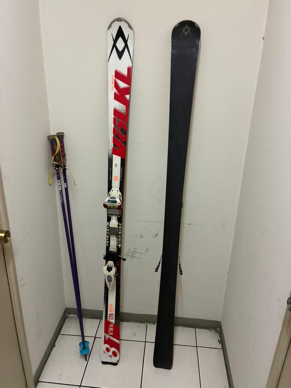 Skies Volk rtm 81 con bastones Volk Fantantisk - Vende y compra ...