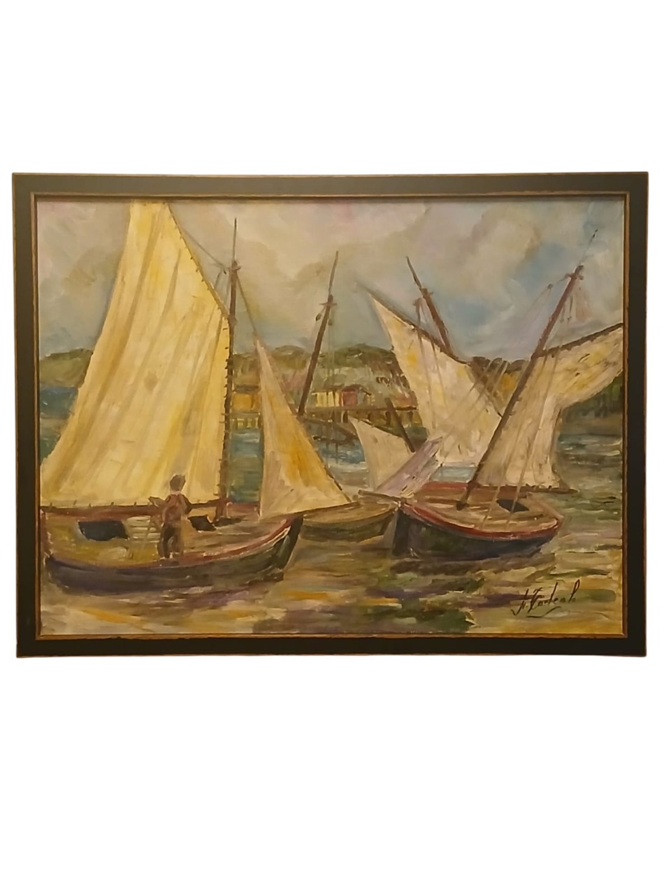 Cuadro Caleta Angelmó A.Torterolo Easy Garage Sales Easy Garage Sales