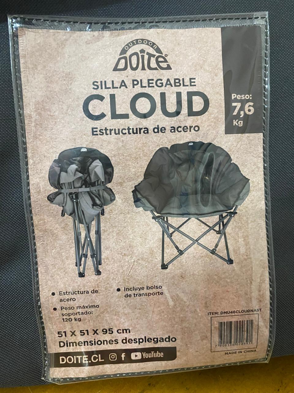 Silla plegable Cloud para camping Doite Easy Garage Sales Easy Garage Sales
