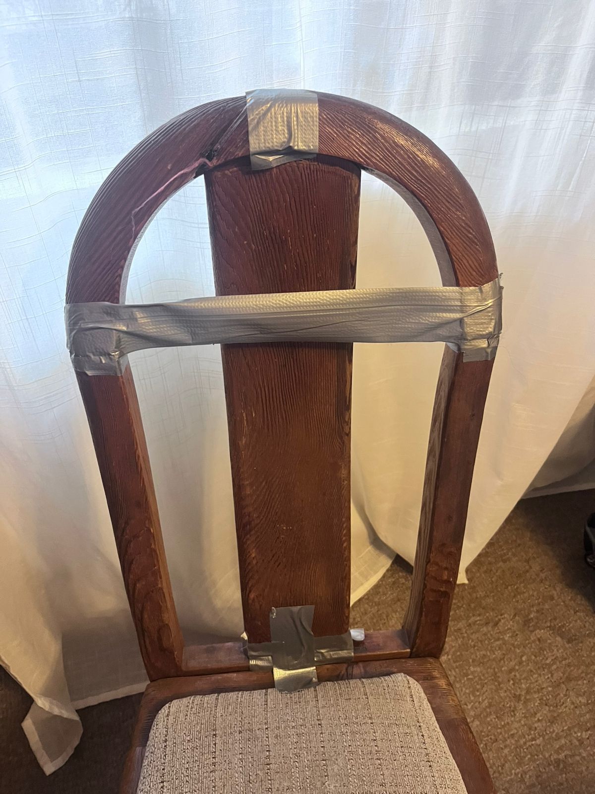 Juego de comedor estilo rústico con 6 sillas y 2 sitiales Easy Garage ...