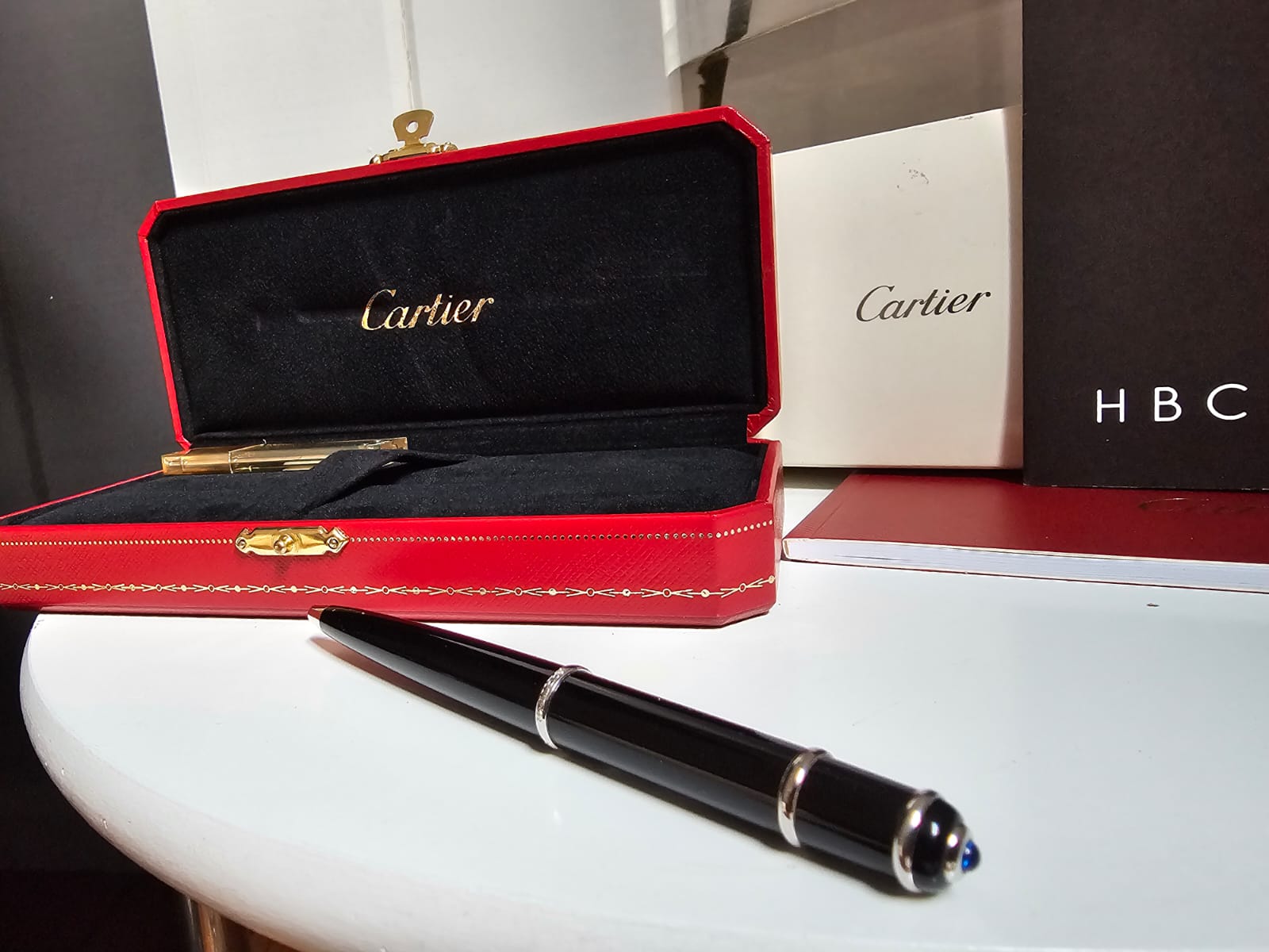 Bolígrafo Cartier Diábolo negro Easy Garage Sales Easy Garage Sales