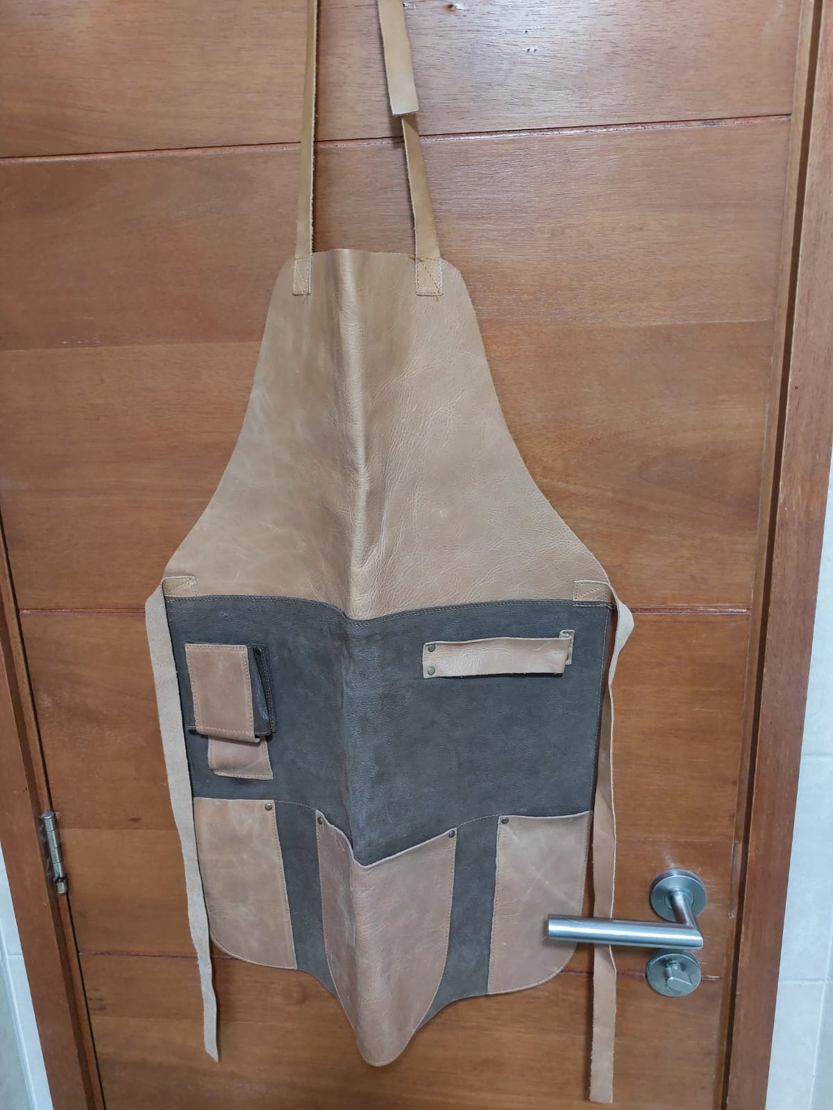 Delantal pechera parrillero cuero Easy Garage Sales Easy Garage Sales