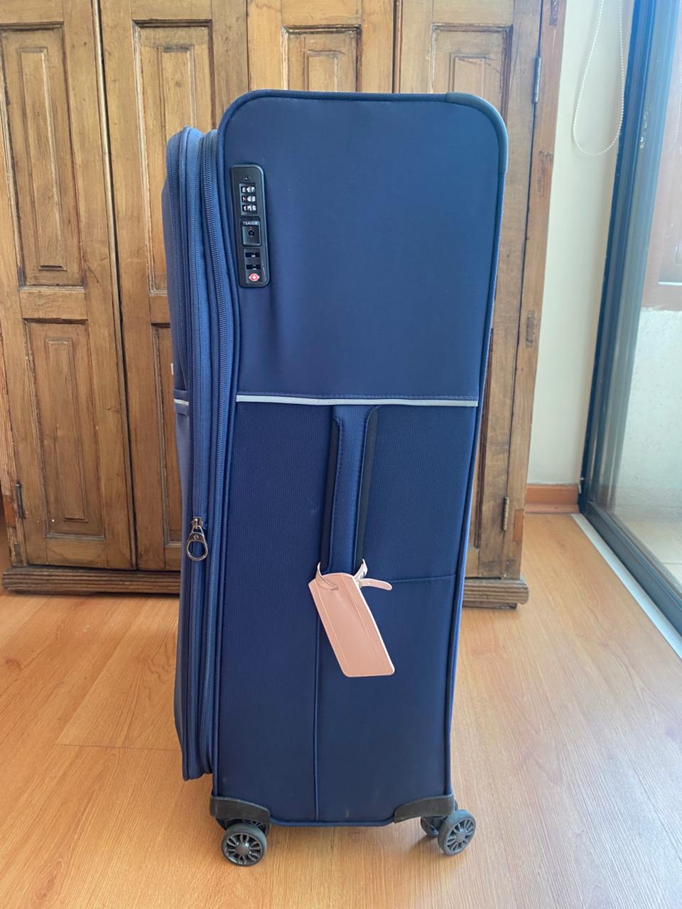 Maleta grande Samsonite azul marino Easy Garage Sales Easy Garage Sales