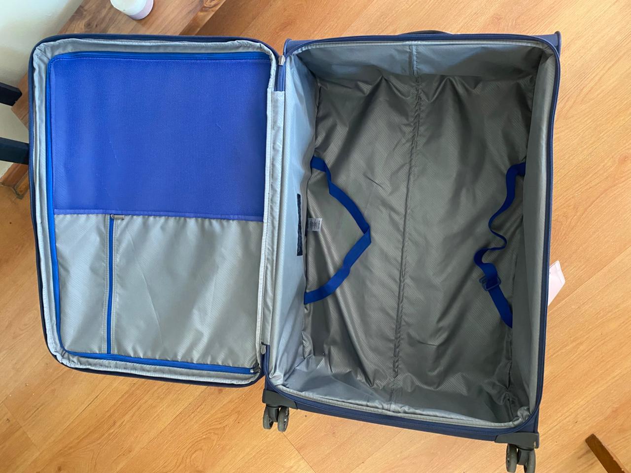 Maleta grande Samsonite azul marino Easy Garage Sales Easy Garage Sales