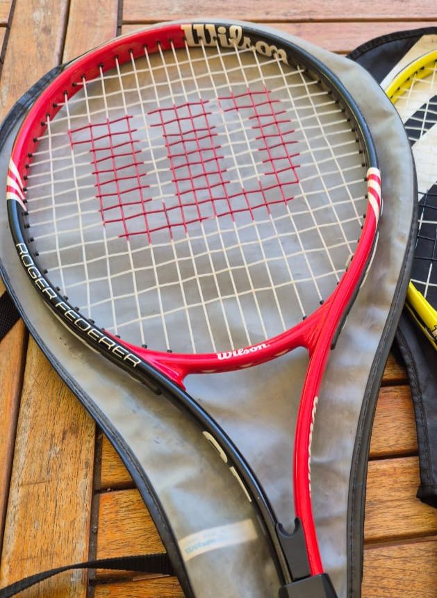 Raquetas de tenis niño Wilson Federer 25 y Babolat Comet 110 Easy ...
