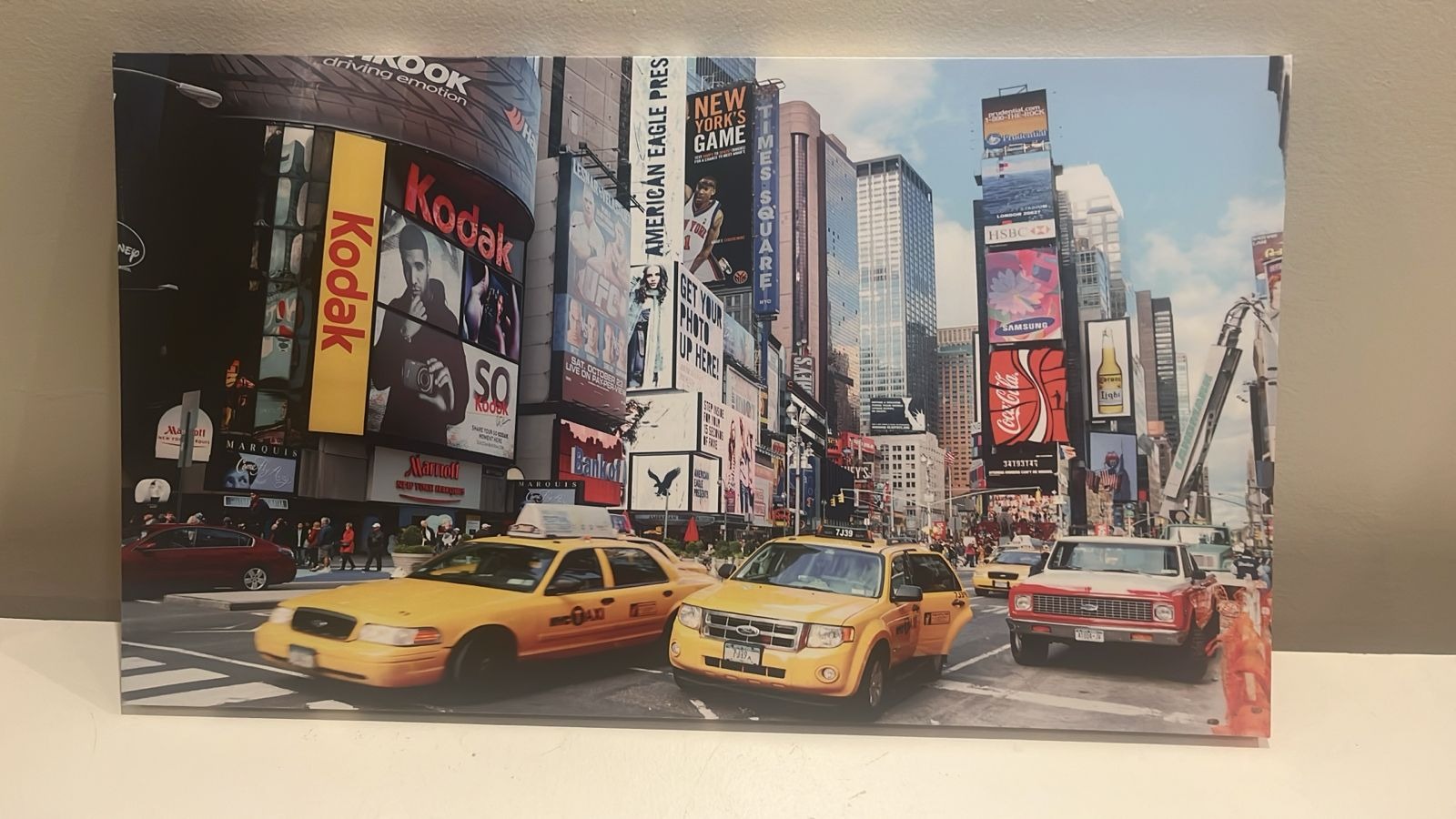 Cuadro Canva Times Square Easy Garage Sales Easy Garage Sales