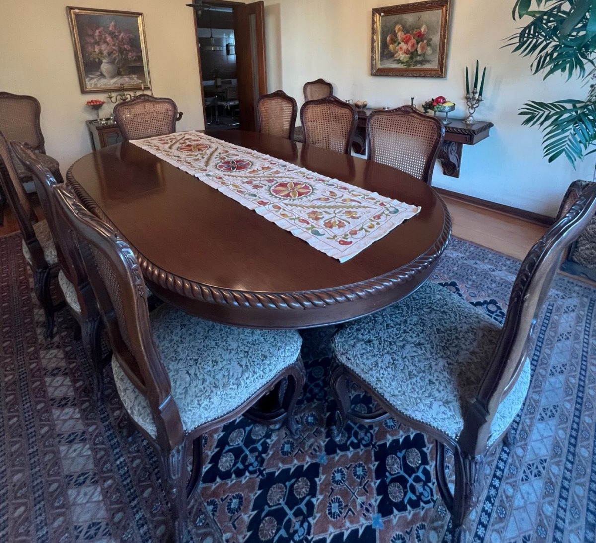 Juego de comedor con 12 sillas de Horacio Smart Easy Garage Sales Easy ...