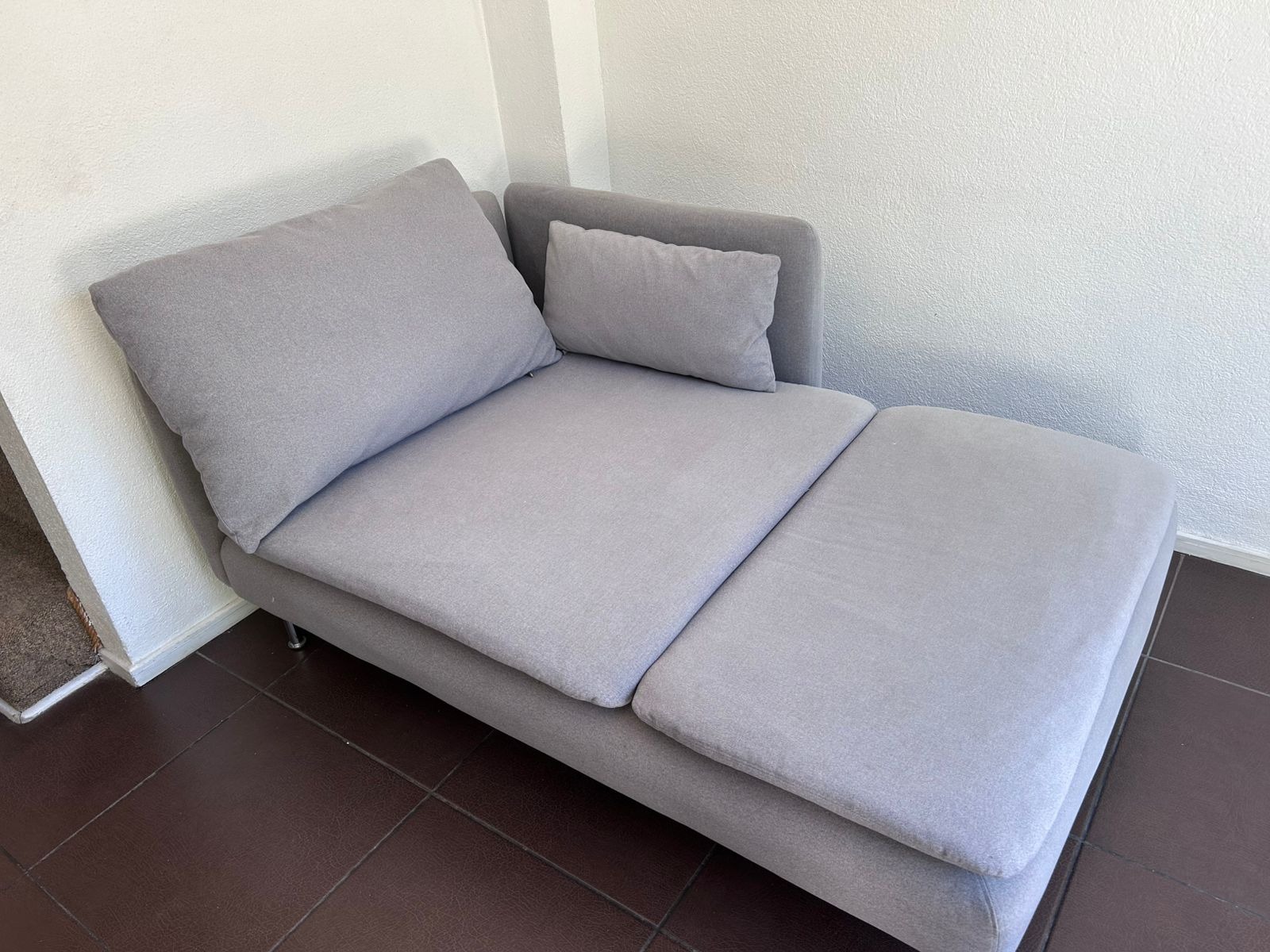 Chaise longue SÖDERHAMN Ikea gris Easy Garage Sales Easy Garage Sales