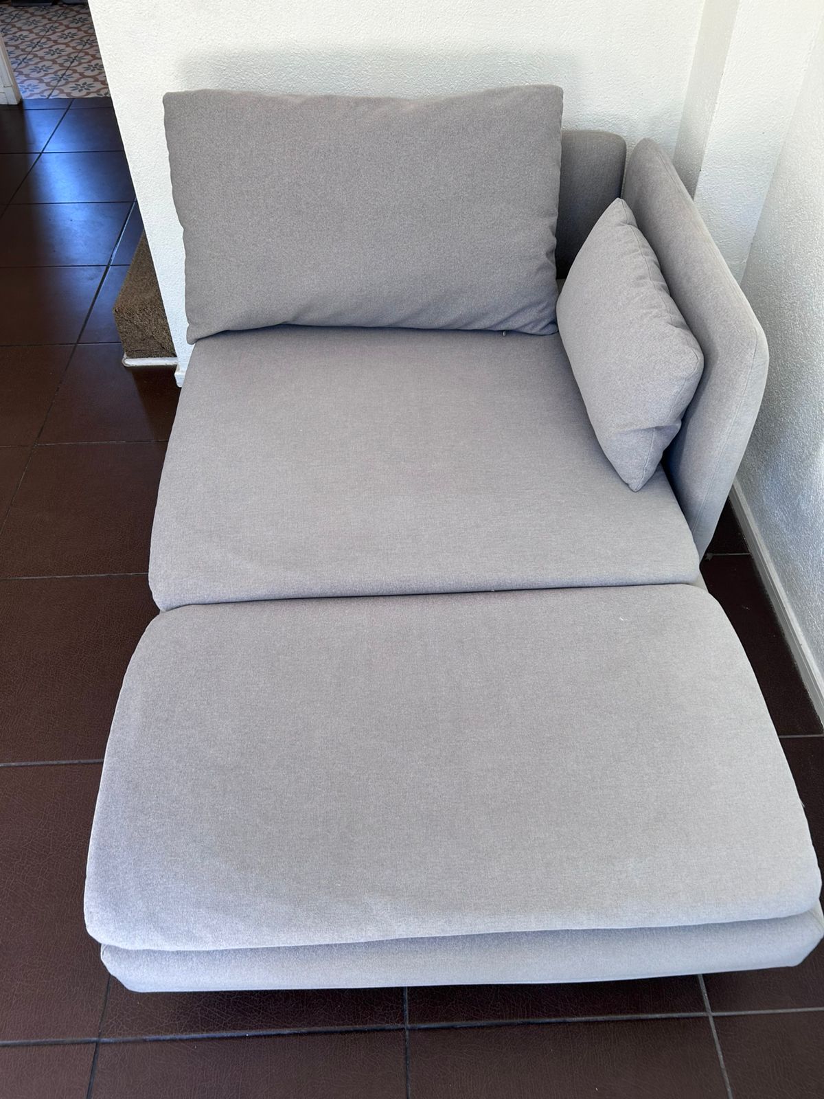 Chaise longue SÖDERHAMN Ikea gris Easy Garage Sales Easy Garage Sales