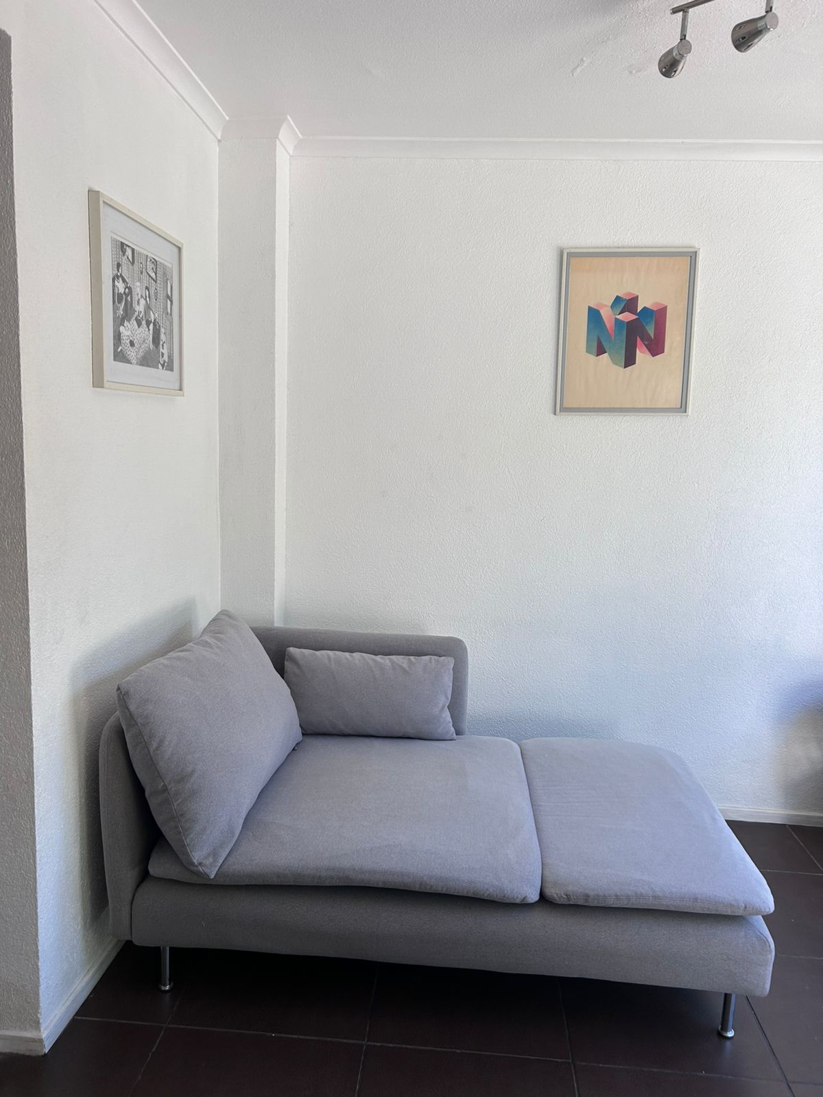 Chaise longue SÖDERHAMN Ikea gris Easy Garage Sales Easy Garage Sales