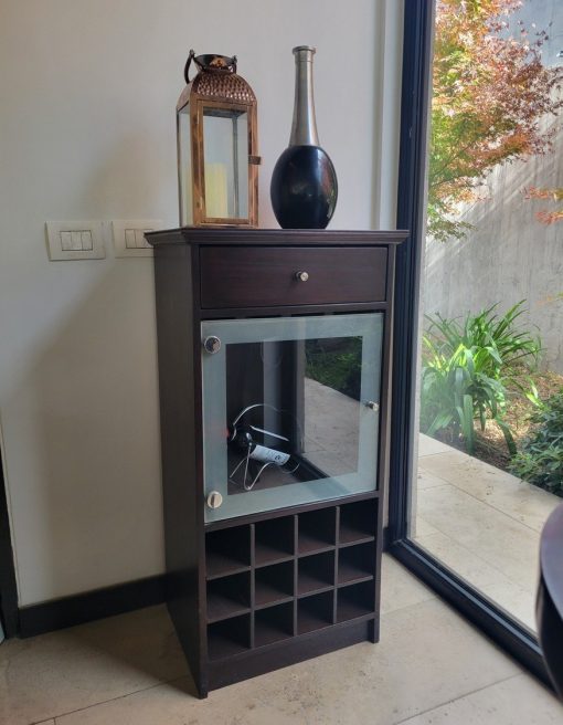 Mueble bar cava madera vidrio templado Easy Garage Sales Easy Garage Sales
